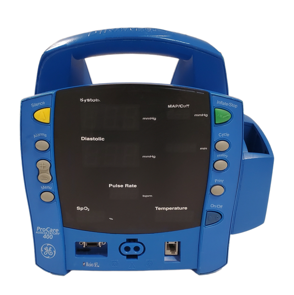 GE Dinamap Procare 400 Vital Signs Monitor – Tenacore