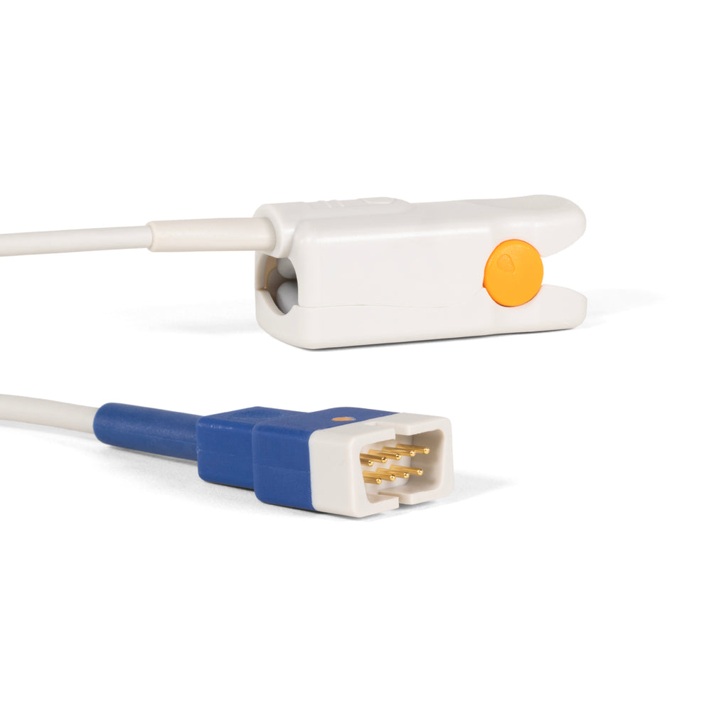 Nellcor-Oximax DS100A Compatible Replacement SpO2 Sensor - Adult Hard ...